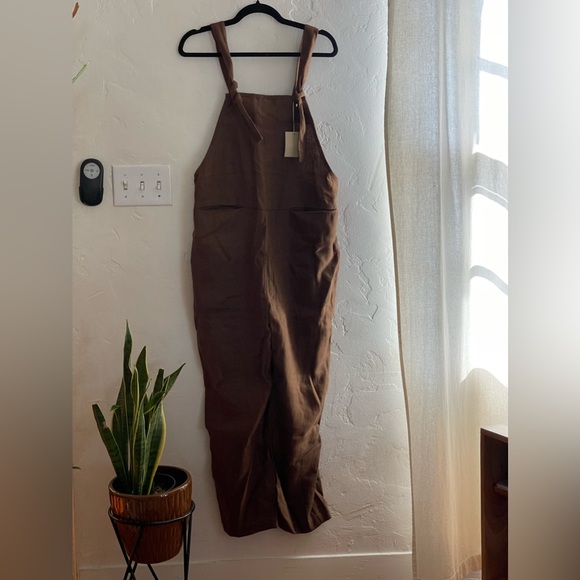 Beaton Linen | Jeans | Beaton Linen Overalls M Nwt | Poshmark
